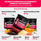 Delicious beet root gummies for wellness