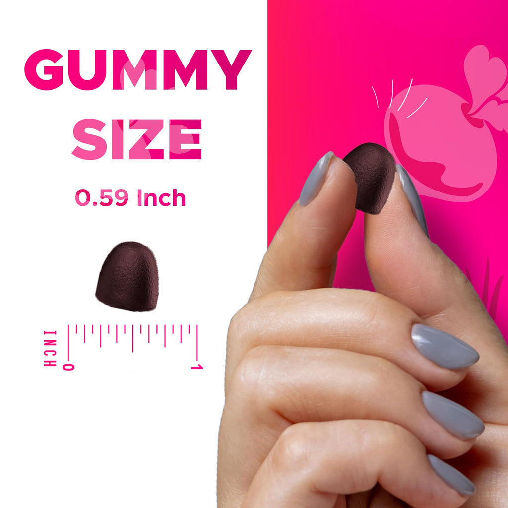 Delicious beet root health gummies
