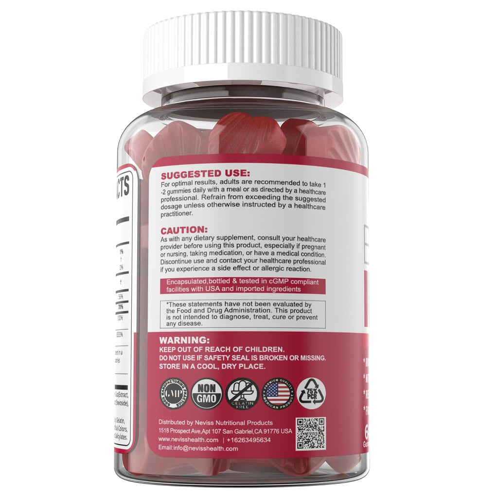 delicious beet root iron gummies