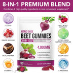 Delicious beetroot gummies for health