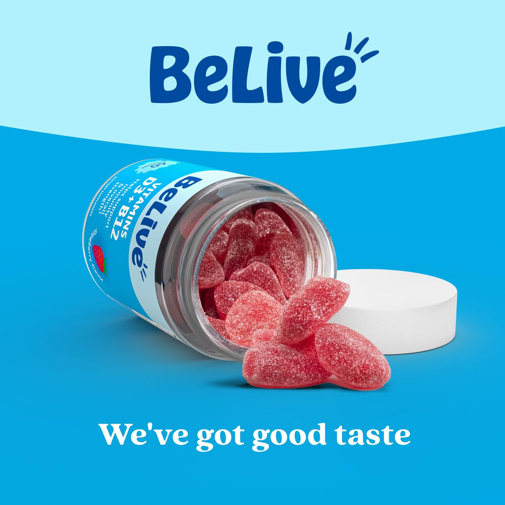 Delicious BeLive Vitamin D3 gummies