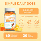 Delicious berberine gummies for daily use