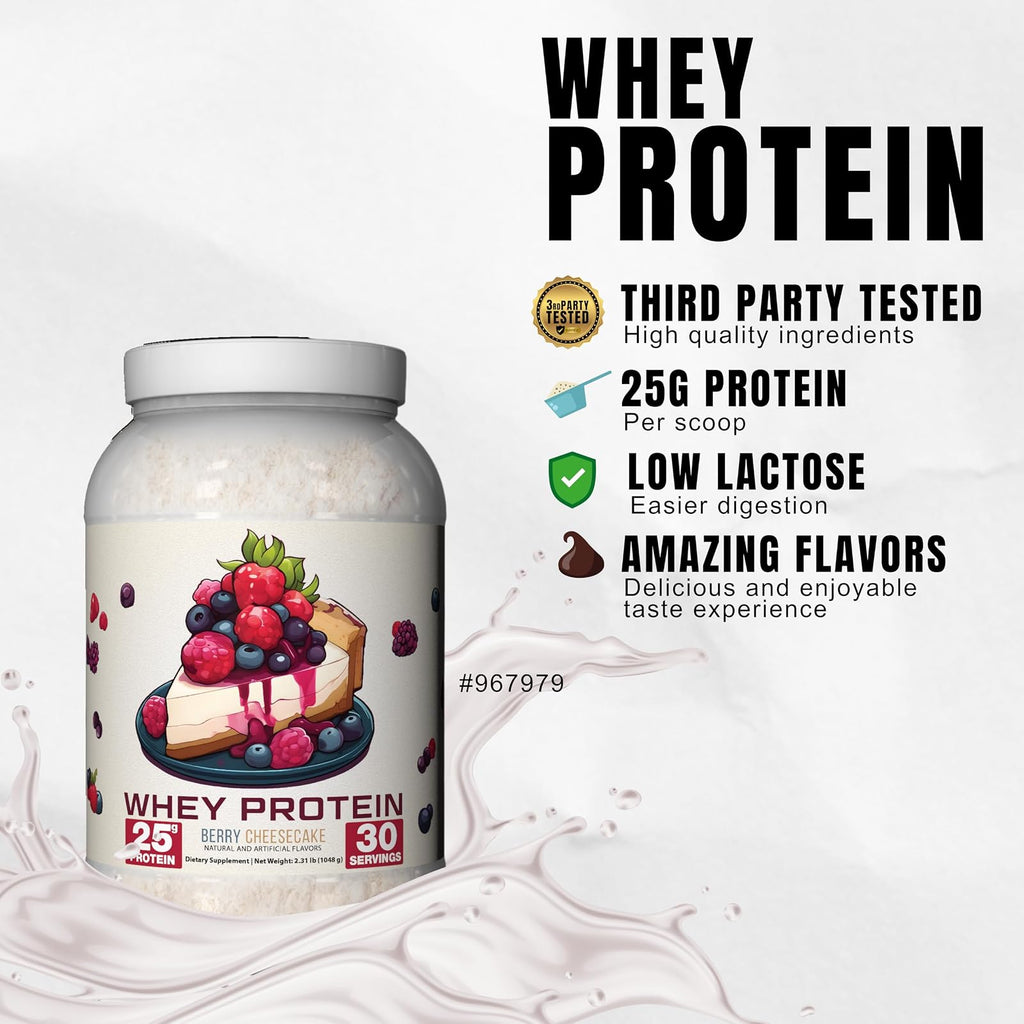 delicious berry cheesecake whey protein