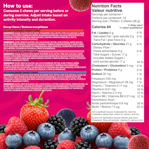 delicious berry chews for quick energy