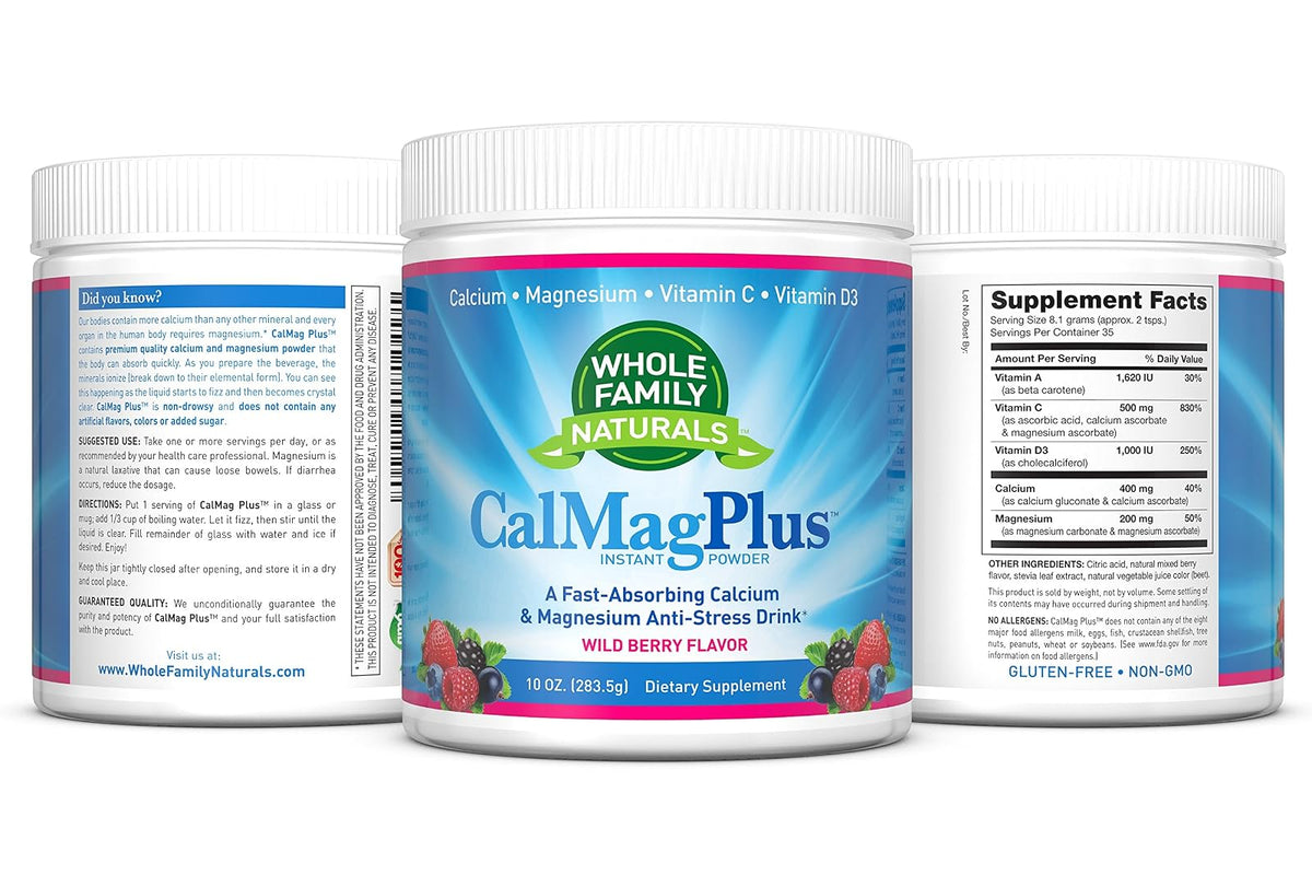 Delicious berry drink mix for daily minerals