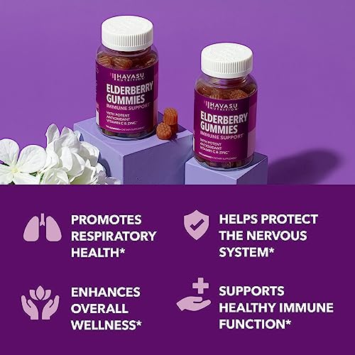 delicious berry elderberry gummies for adults
