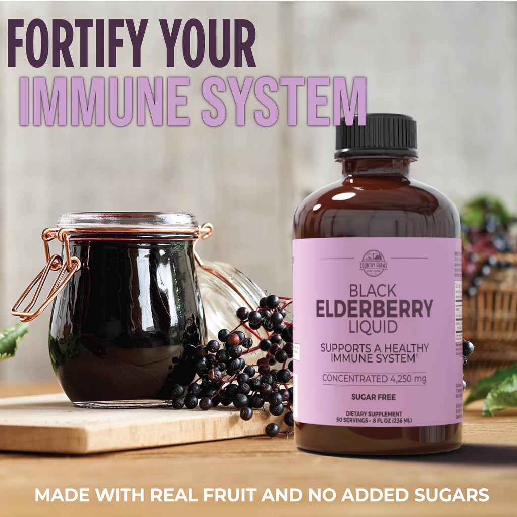 delicious berry flavor elderberry extract