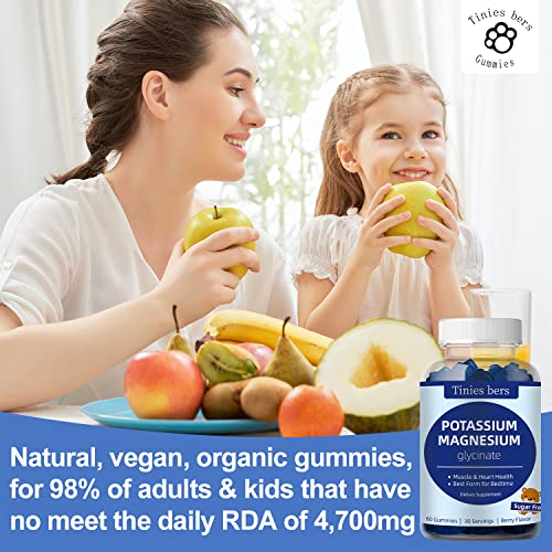 delicious berry flavor potassium gummies