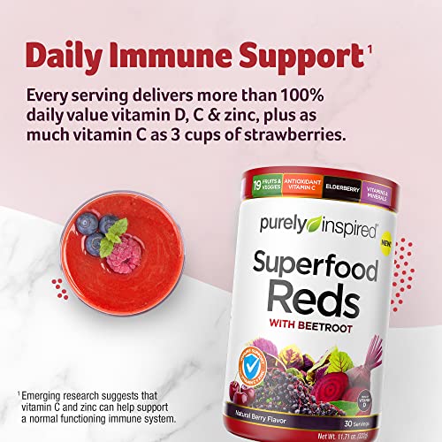 delicious berry-flavored health supplement