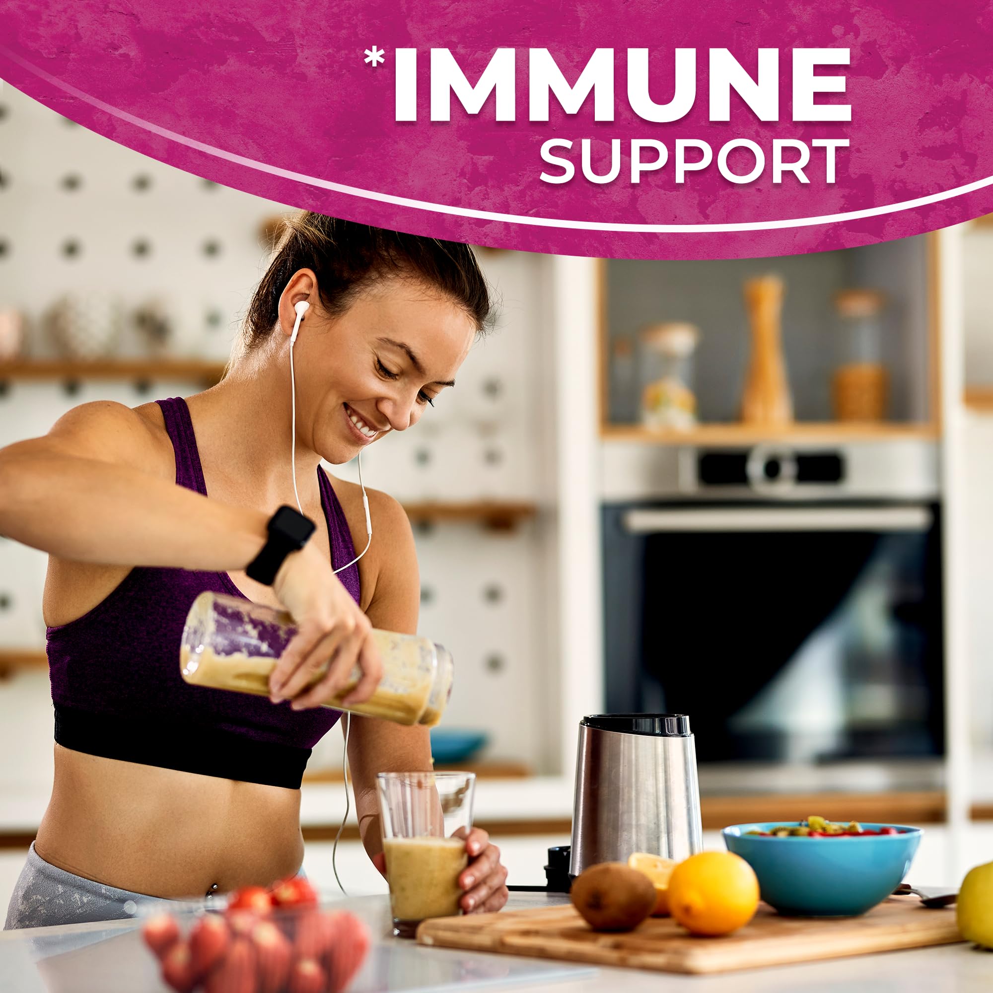 delicious berry-flavored wellness boost