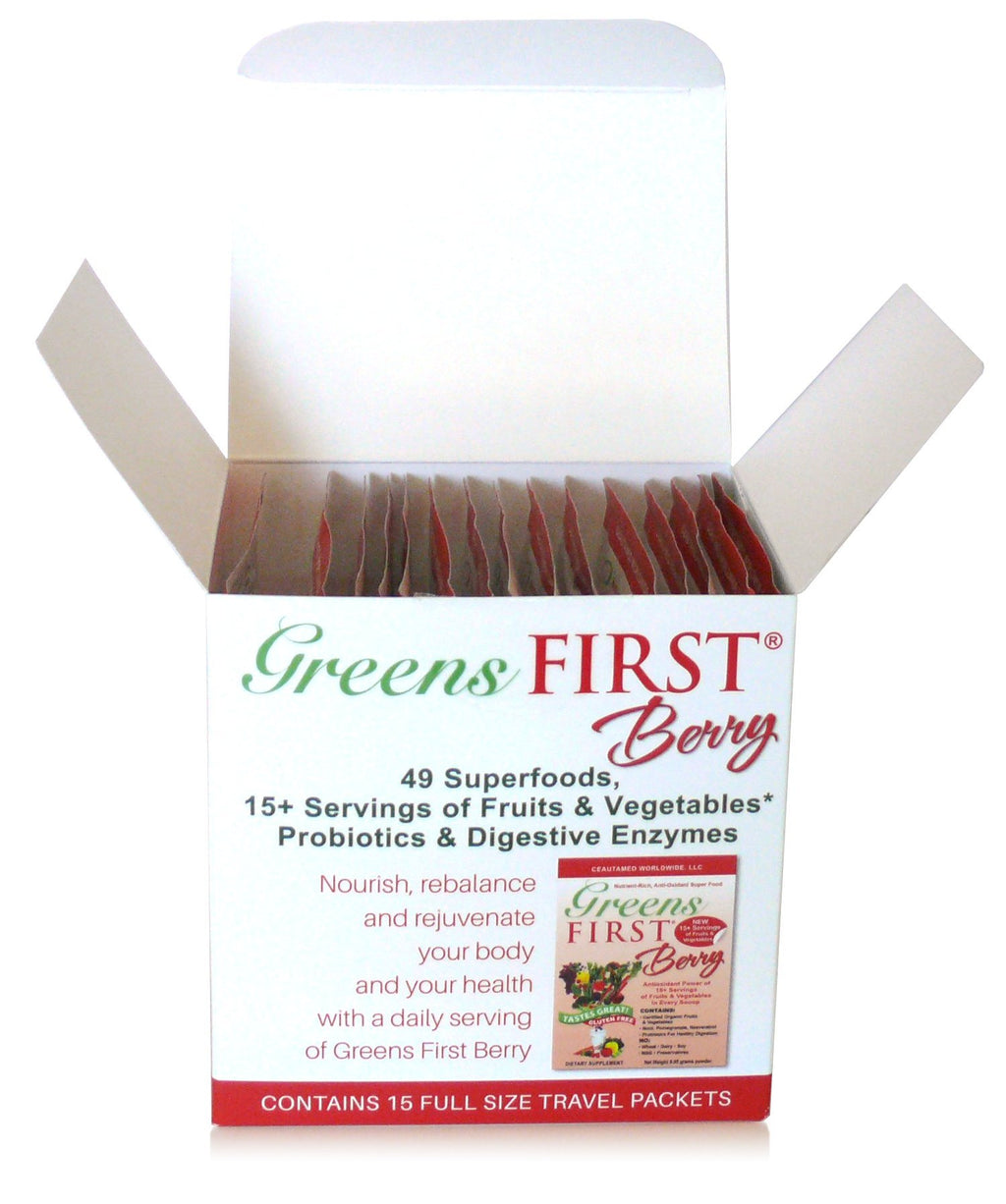 delicious berry flavour greens powder