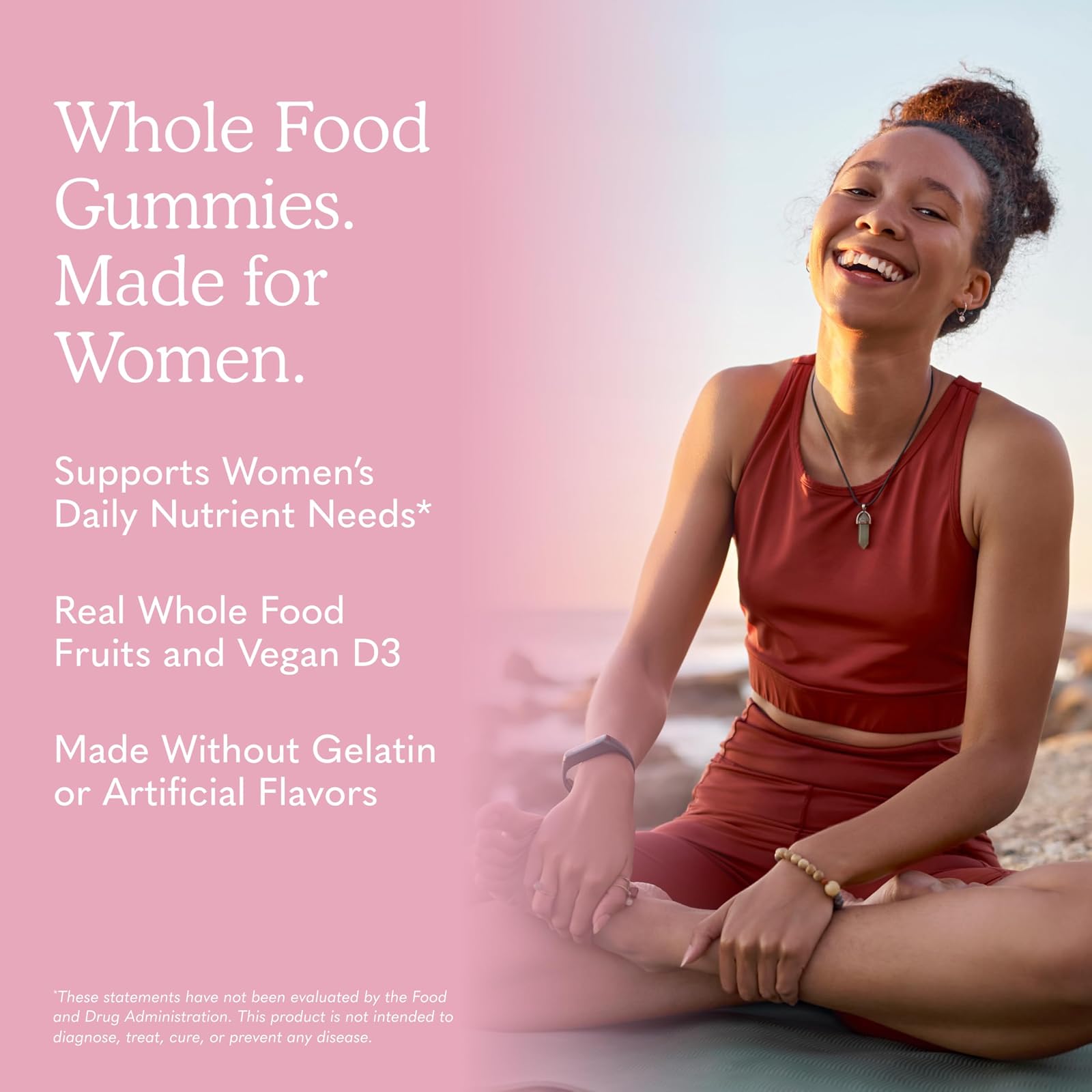 Delicious berry flavour gummy vitamins
