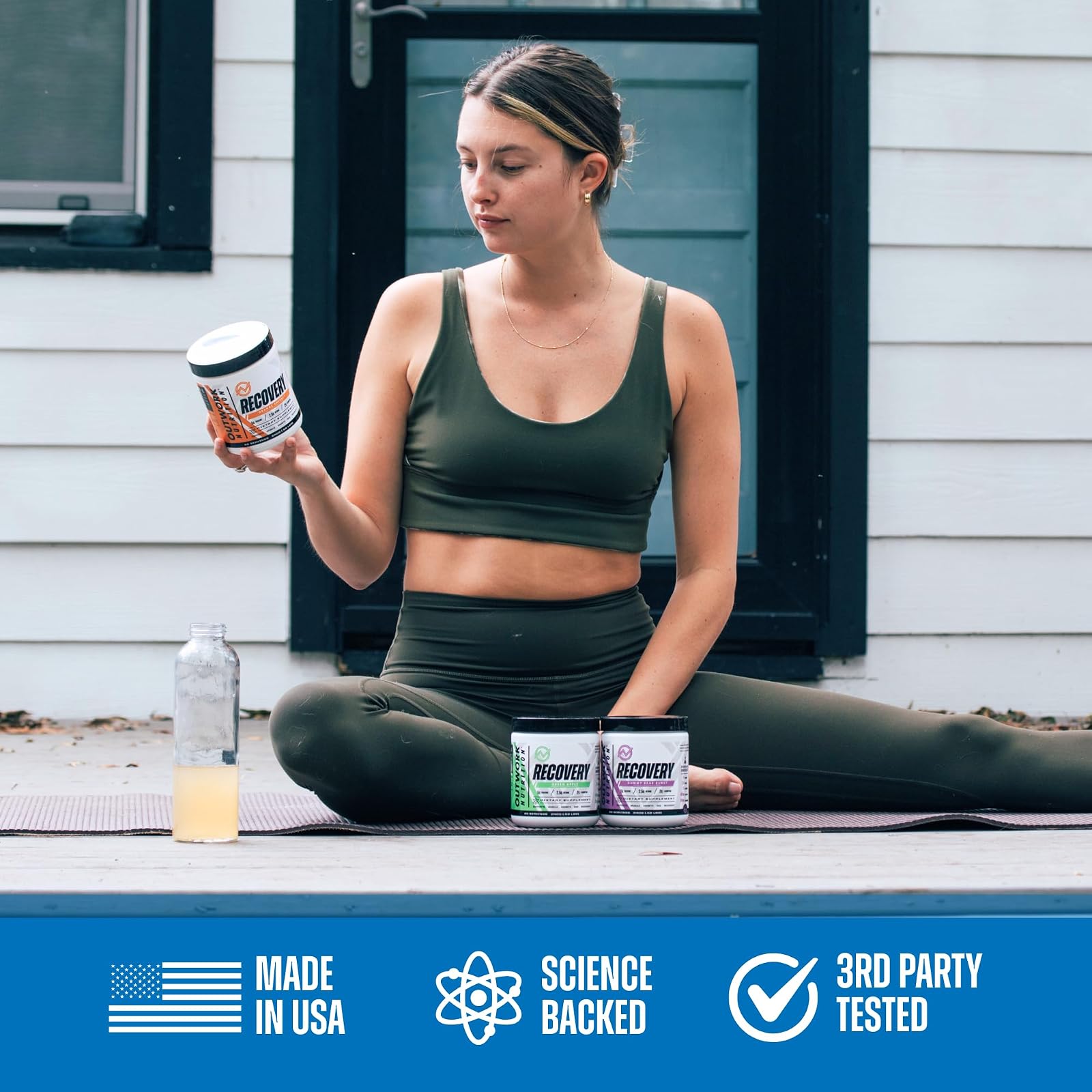 delicious berry flavour recovery powder