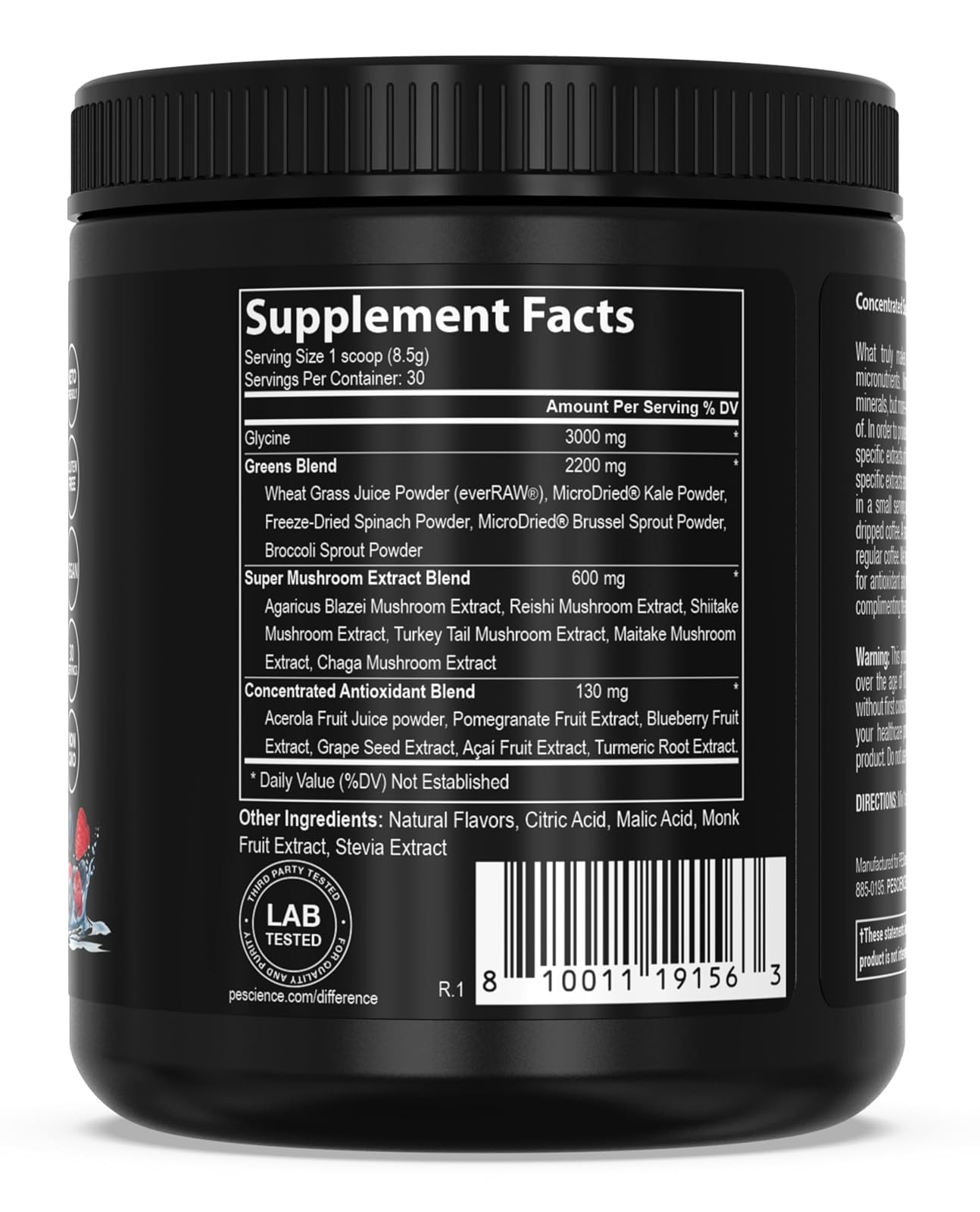 delicious berry flavour superfoods