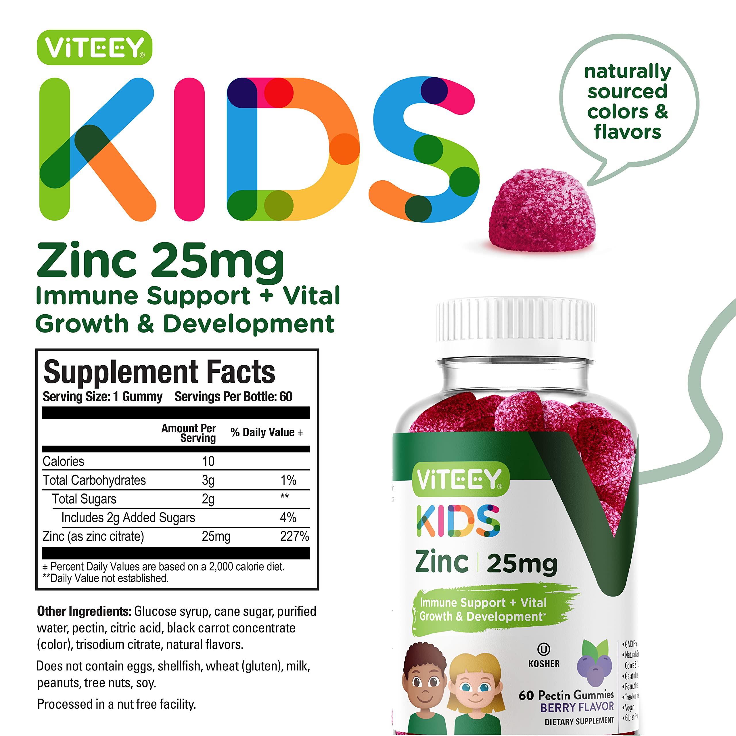delicious berry flavour zinc supplement
