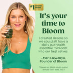 delicious berry-flavoured greens powder