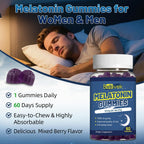Delicious berry gummies for sleep health