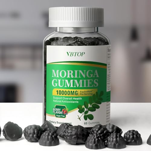 Delicious berry Moringa gummy vitamins