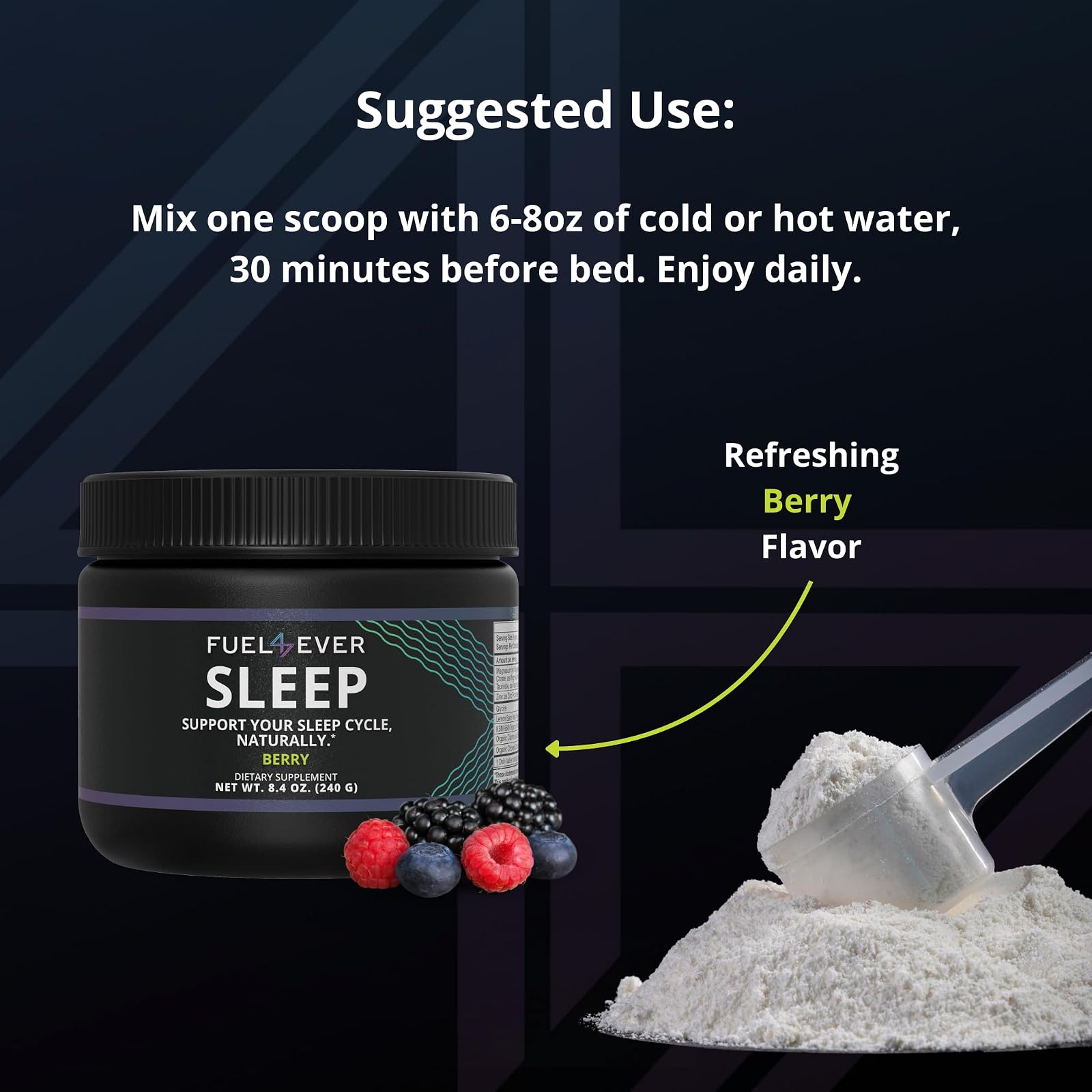 Delicious berry multivitamin for daily health