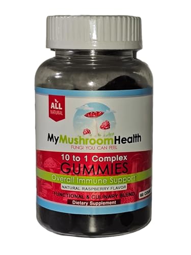 delicious berry mushroom health gummies