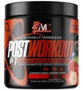 Delicious berry postworkout nutrition