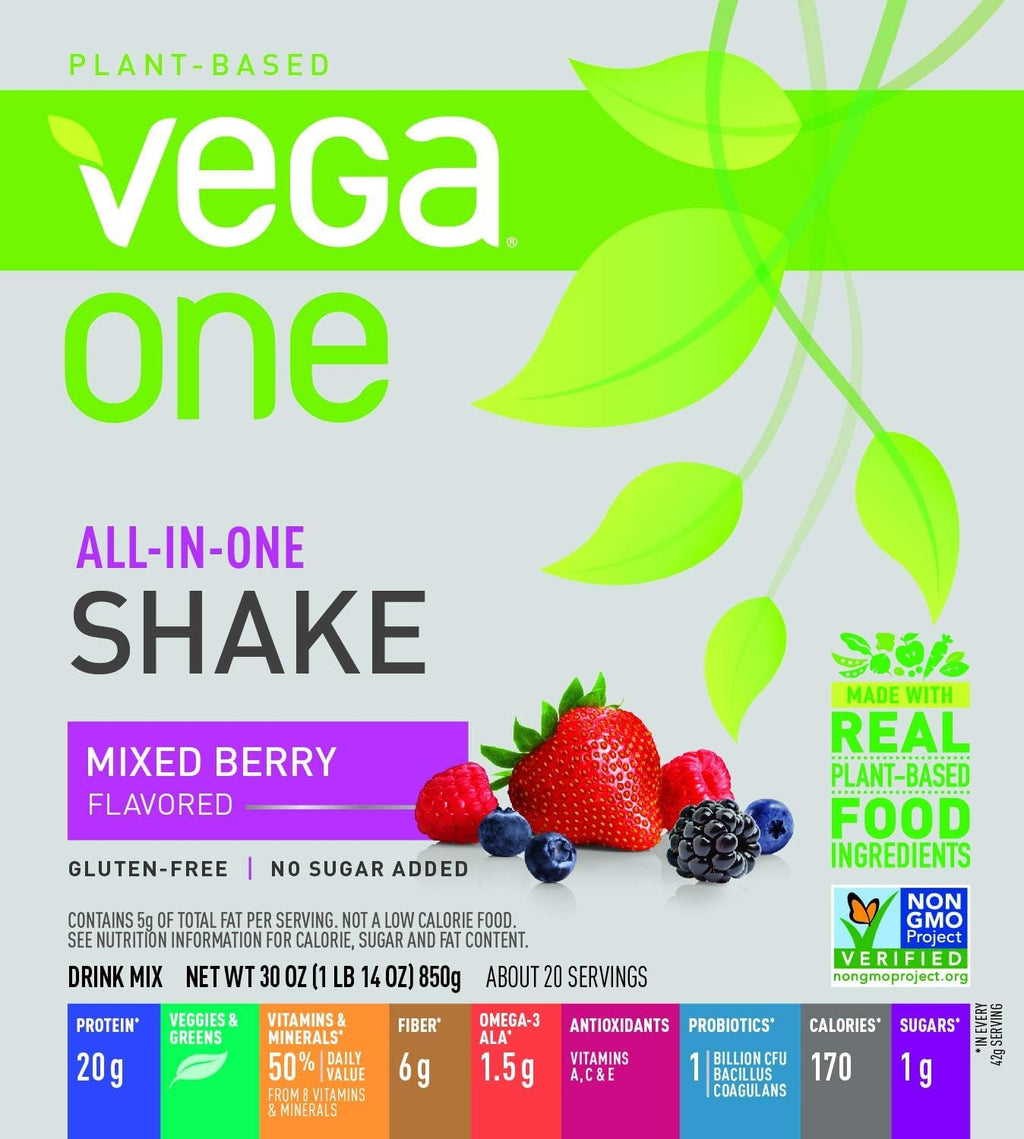 delicious berry protein drink