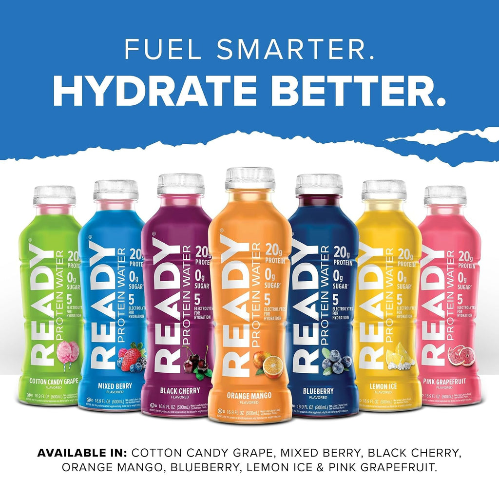 delicious berry protein refreshment