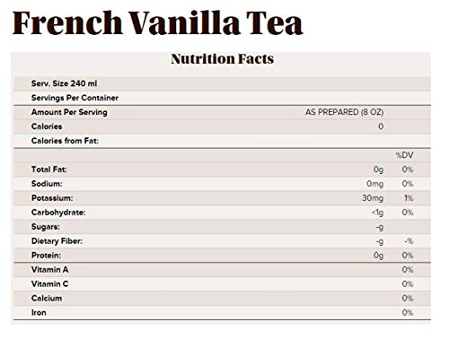 delicious Bigelow French Vanilla tea