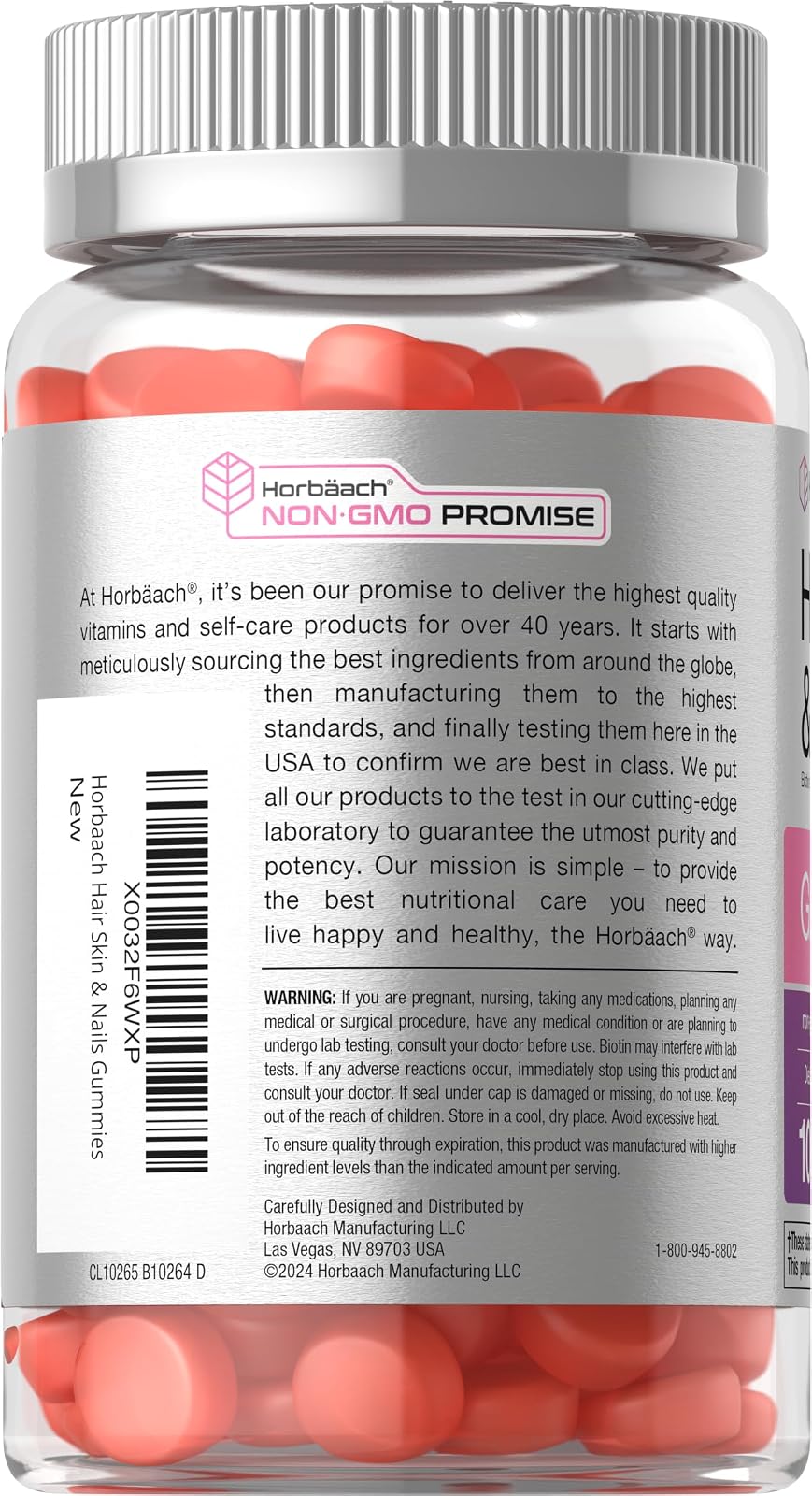 Delicious biotin gummies for beauty