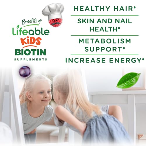 Delicious biotin gummies for children
