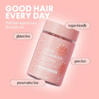 delicious biotin gummies for hair health