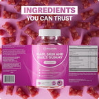 delicious biotin gummies for healthy hair