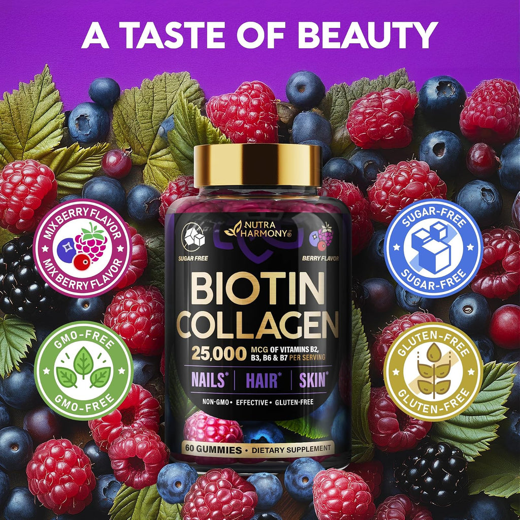 delicious biotin gummies for women