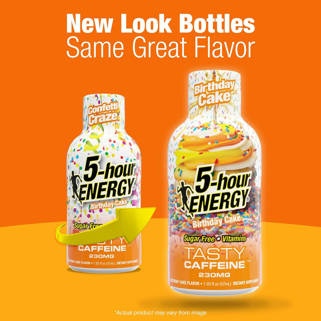 delicious birthday cake energy shot
