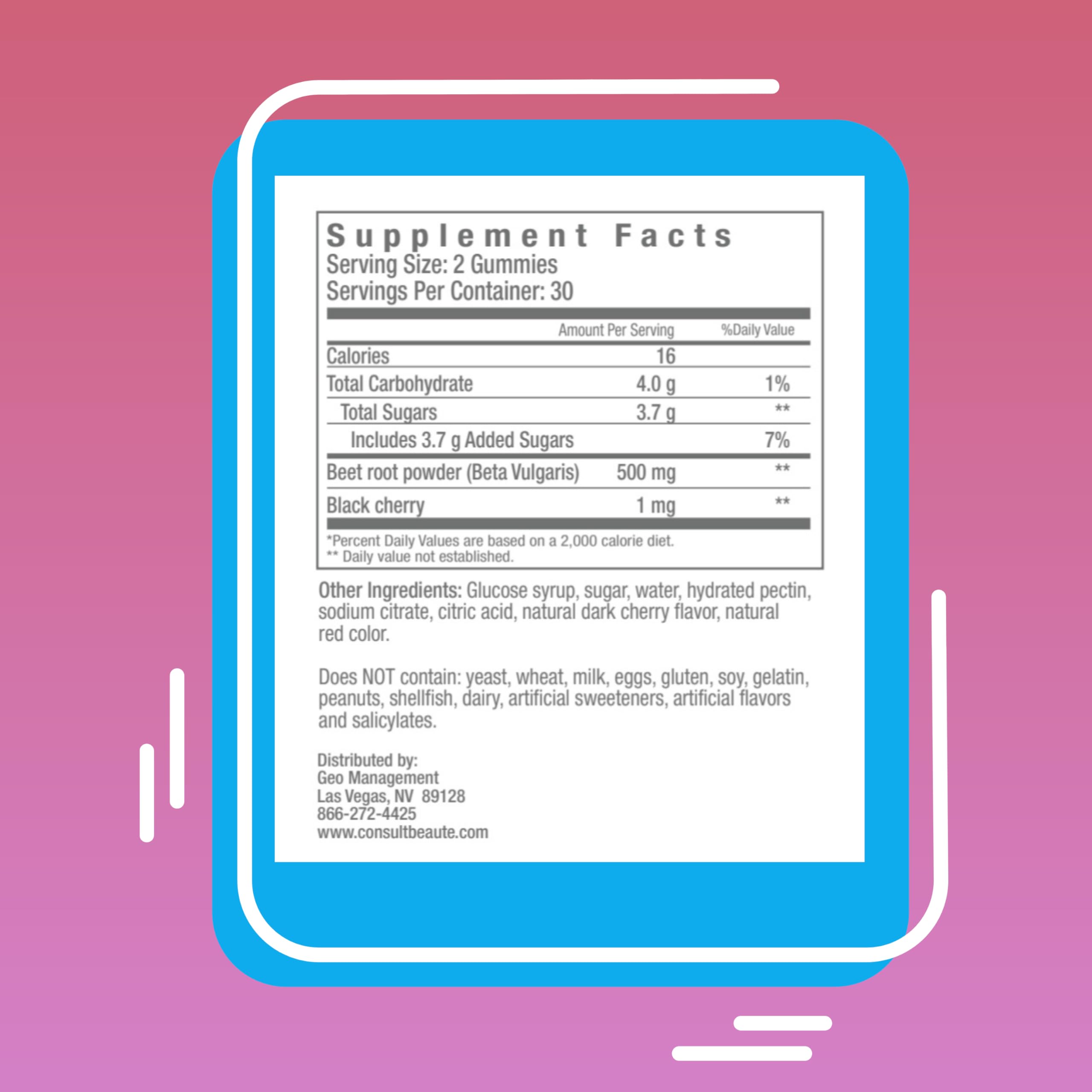 delicious black cherry gummies