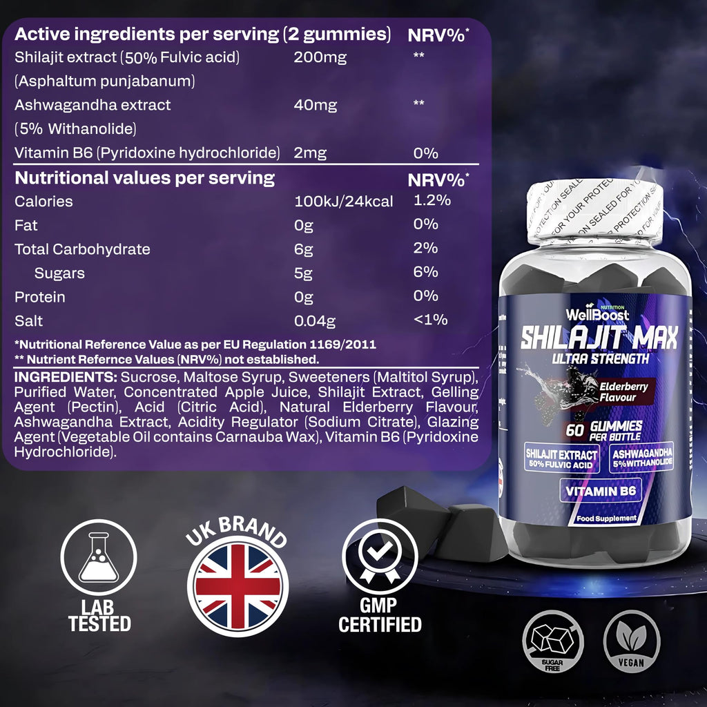 Delicious blackberry magnesium for kids