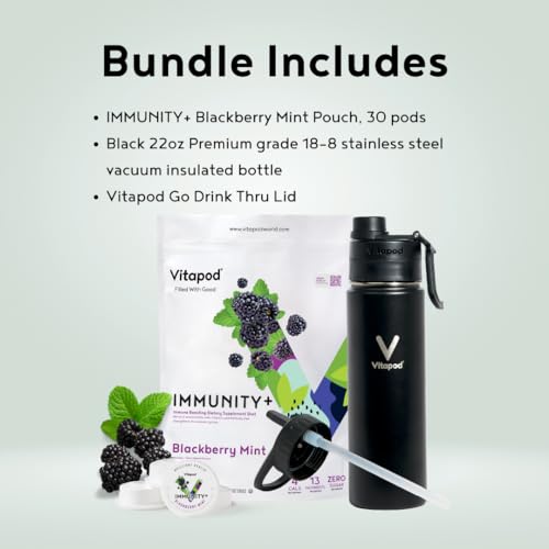 delicious BlackBerry Mint blended vitamin flavour