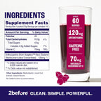 delicious blackcurrant pre-workout drink