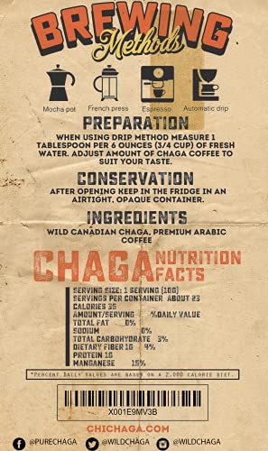 delicious blend of chaga and coffee