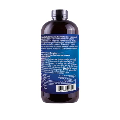 delicious blended vitamin & mineral supplements for children