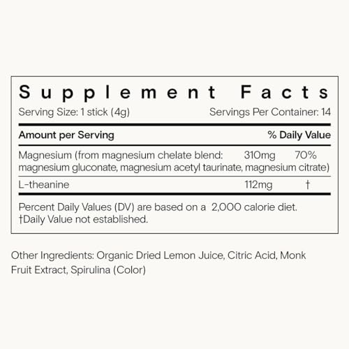 delicious blue lemon flavour magnesium