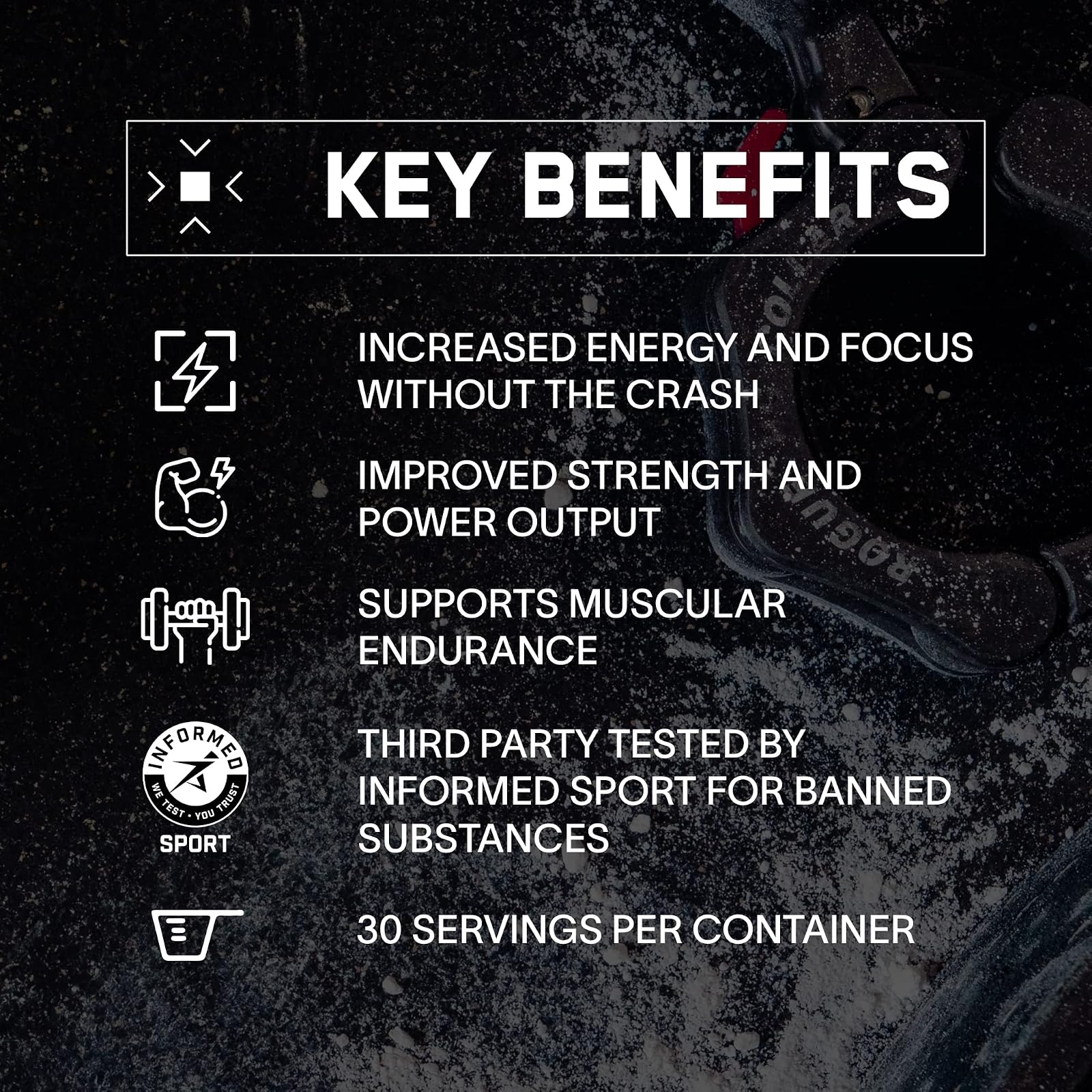 Delicious Blue Raspberry pre-workout flavour