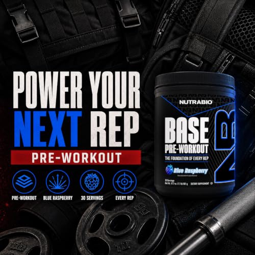 Delicious blue raspberry pre-workout flavour