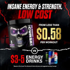 Delicious blue raspberry pre-workout