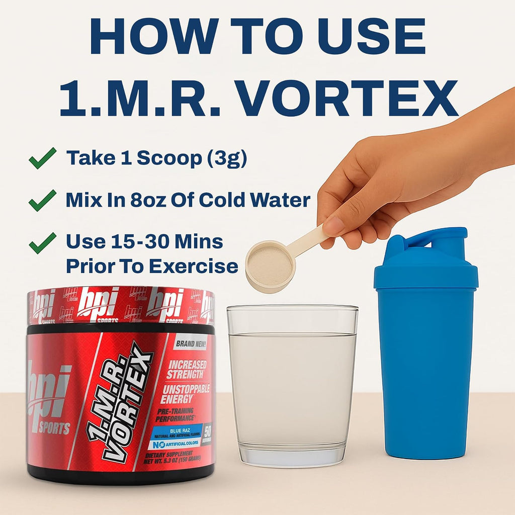 delicious Blue Raspberry pre-workout