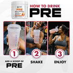 Delicious blue raspberry workout fuel