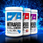 Delicious blue raspberry workout supplement