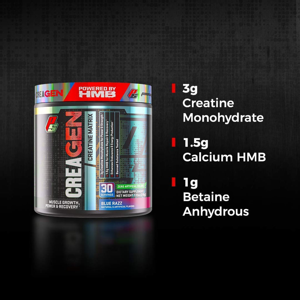 Delicious Blue Razz creatine flavour
