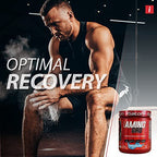 Delicious Blue Razz flavour BCAA supplement
