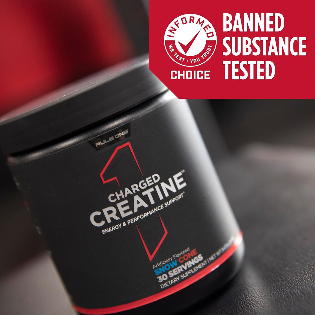 Delicious Blue Razz flavour creatine